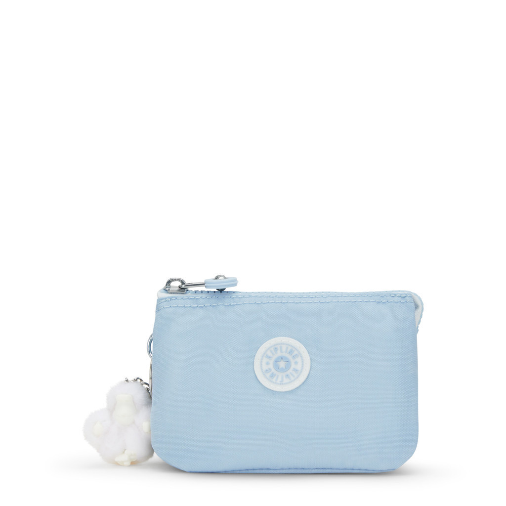 Kipling Creativity S Frost Blue Bl Pouch / Case | Shopee Malaysia