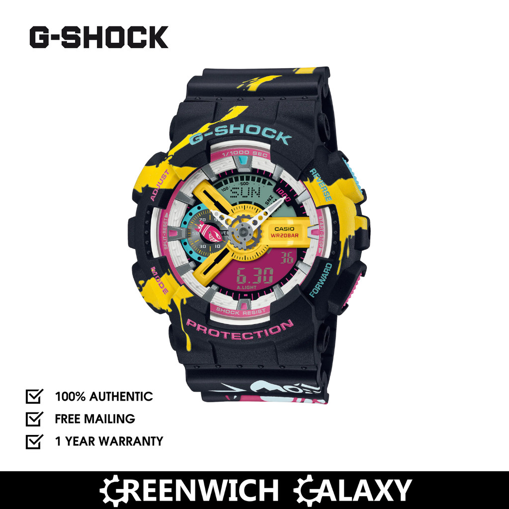 G-Shock League of Legends Collab Watch (GA-110LL-1A) | Shopee Malaysia