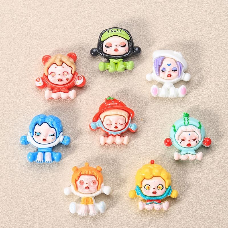 [ReadyStock]SP POPMART Series Glossy Diy Resin Charms Accessories ...
