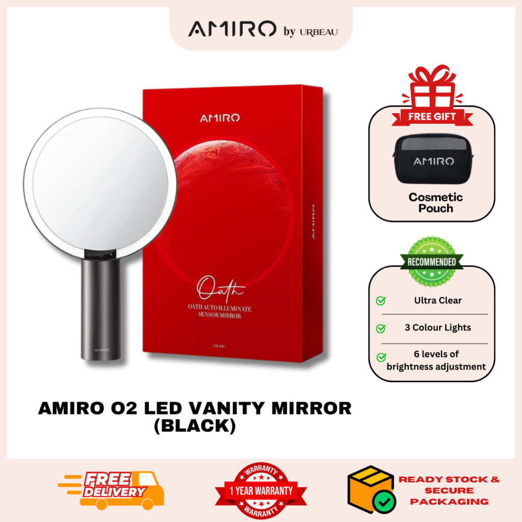 AMIRO O2 LED Vanity Mirror | Shopee Malaysia