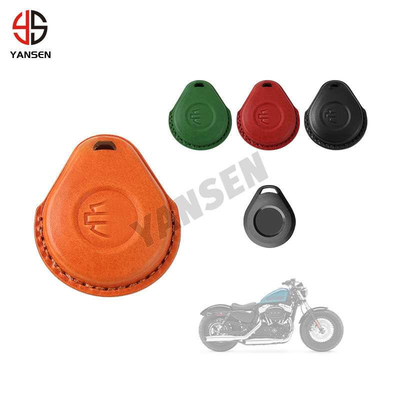 Luxury genuine leather key chain cover for Harley Davidson X48 1200 ...