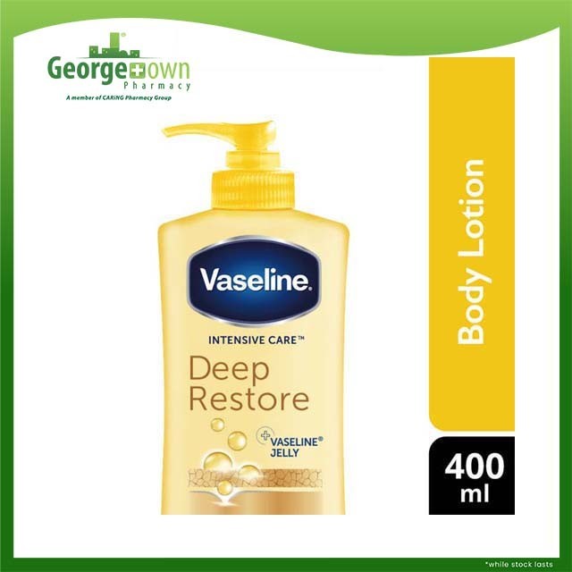 VASELINE INTENSIVE CARE DEEP RESTORE 400ML | Shopee Malaysia