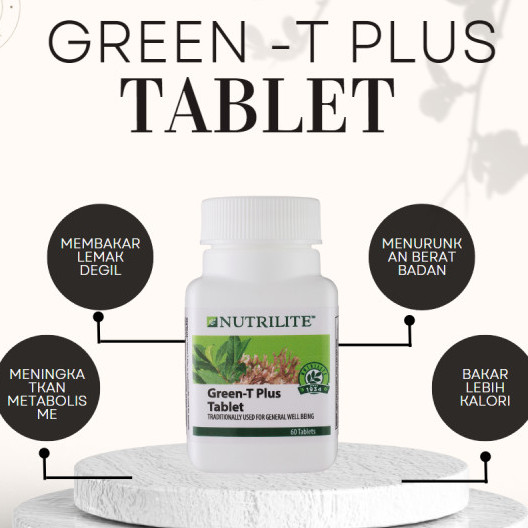 Amway Green-T Plus Tablet (60 tab) | Shopee Malaysia