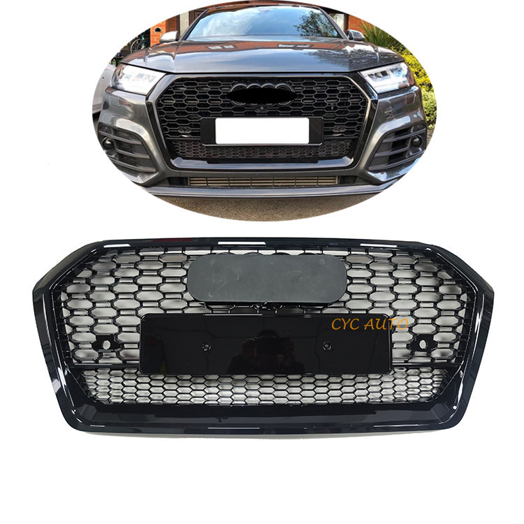 Q5 RSQ5 grille front bumper grill auto parts with bottom frame for Audi ...
