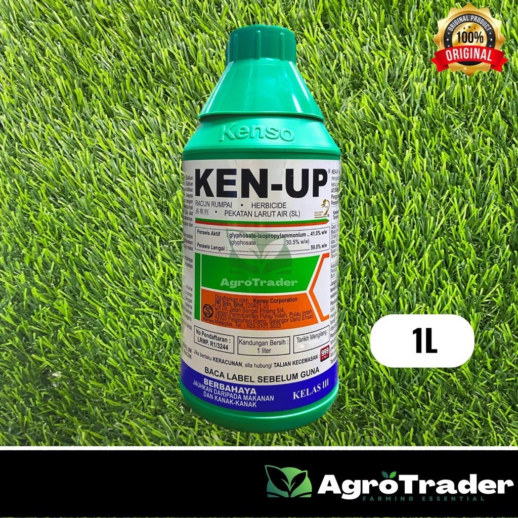 Kenso Ken-Up 1L - glyphosate-isopropylammonium 41.0% SL | Shopee Malaysia