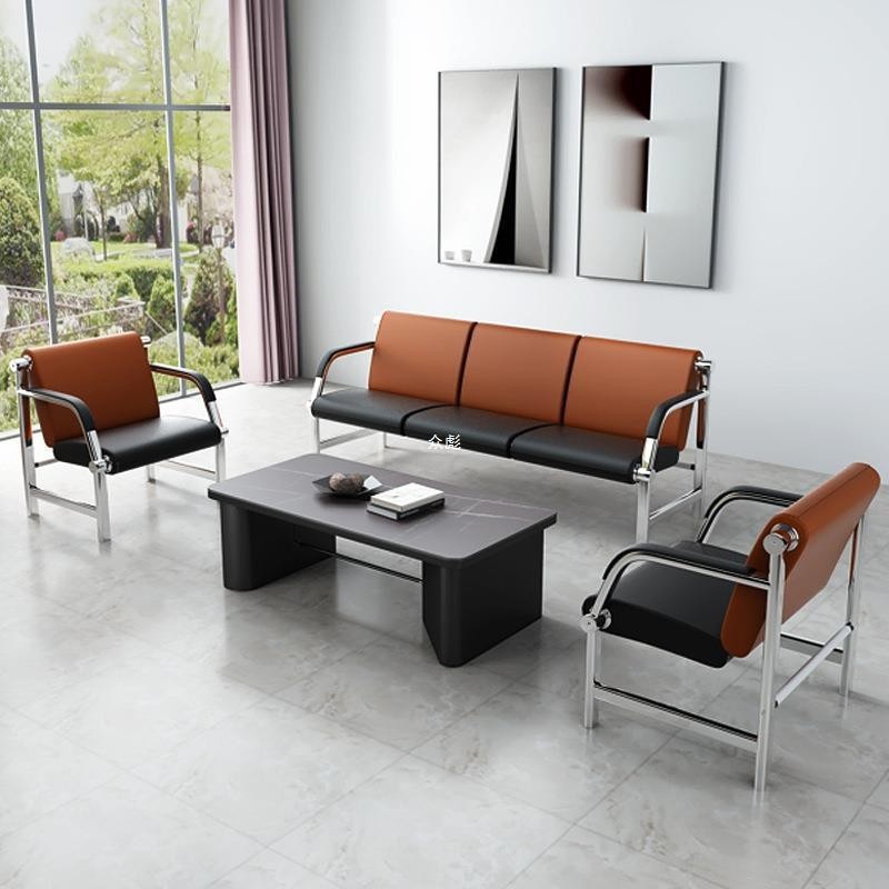 ST-ΨRow Chair Three-Seat One-Piece Conference Room Row Chairs Sofa Four ...