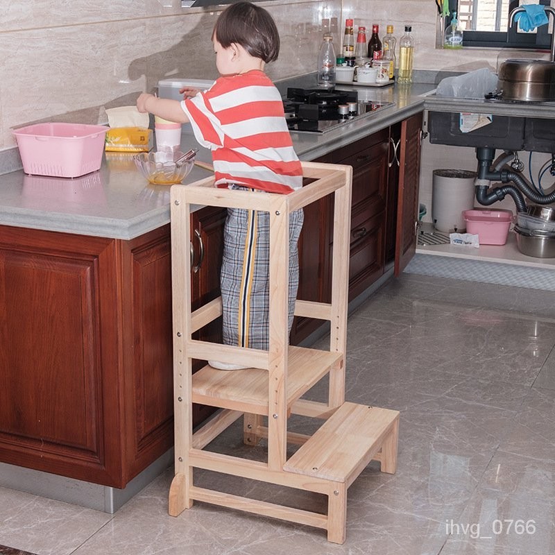 HY-6/FII4Beishi Learning Tower Montessori Baby Step Stool Hand Washing ...