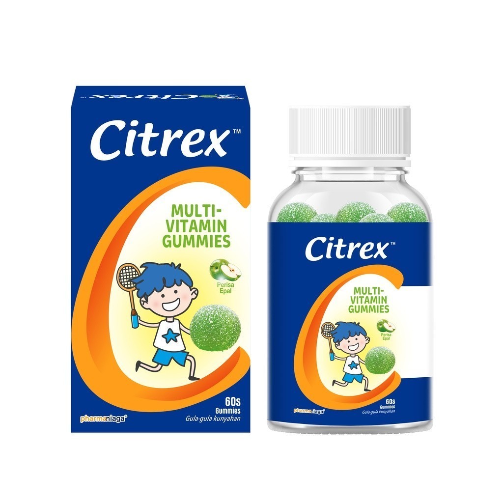 Citrex Multivitamin Gummies Apple 60S | Shopee Malaysia