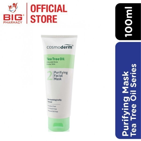 Cosmoderm Tea Tree Oil Purifying Mask (100ml) | Shopee Malaysia
