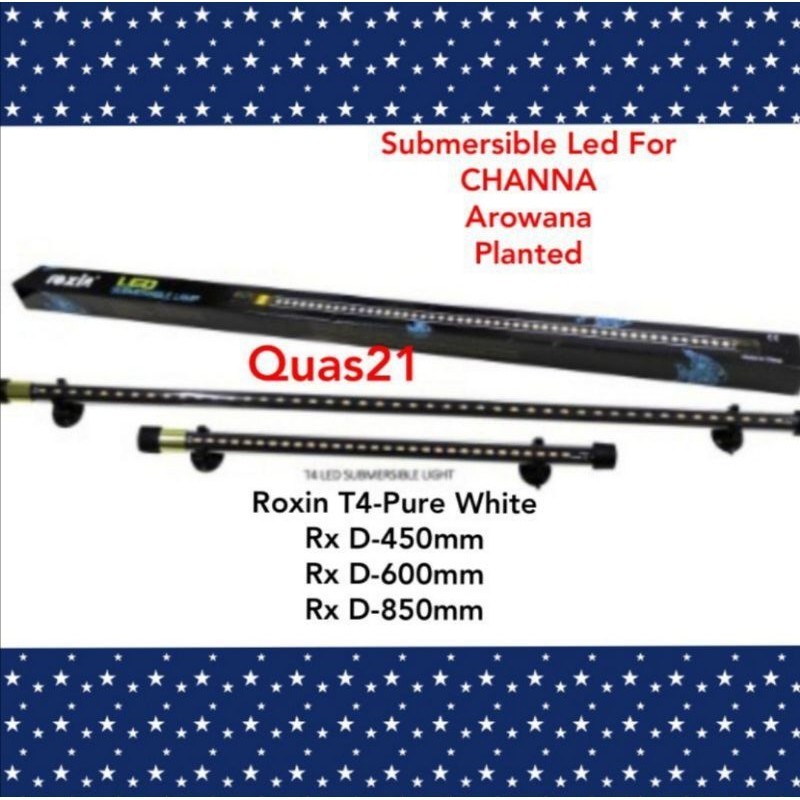 D850 Roxin T4-PURE White Led (850mm) | Shopee Malaysia