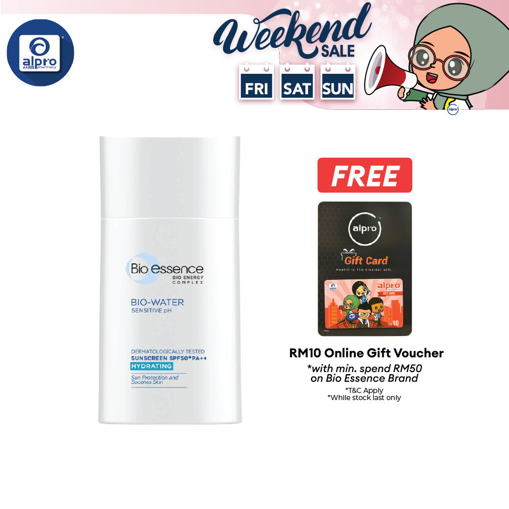 Bio-Essence Bio-Water Hydrating Sunscreen SPF50+ (40ml) | Shopee Malaysia