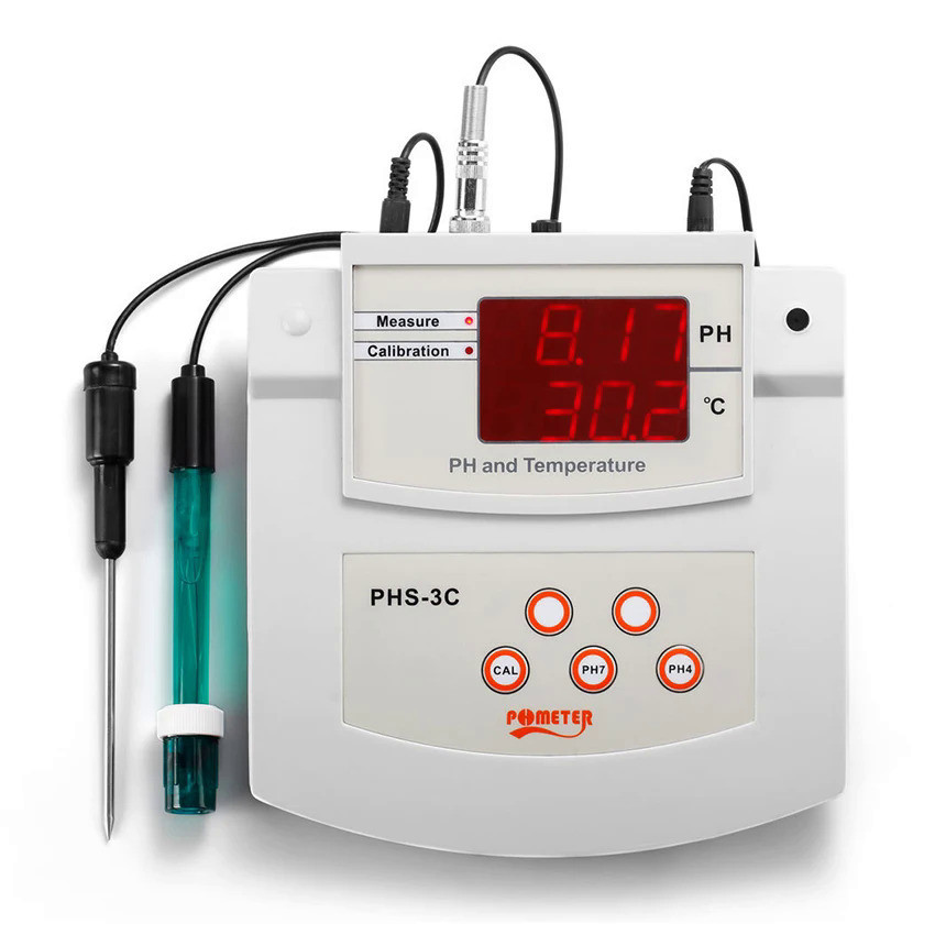 PHS-3C Desktop Automatic Calibration Acidity Meter PH/Thermometer ...