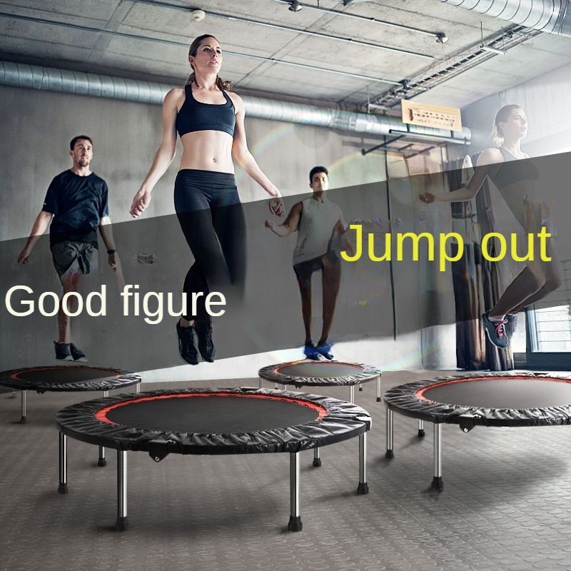 foldable trampoline Adult fitness center Indoor trampoline Bumping bed ...