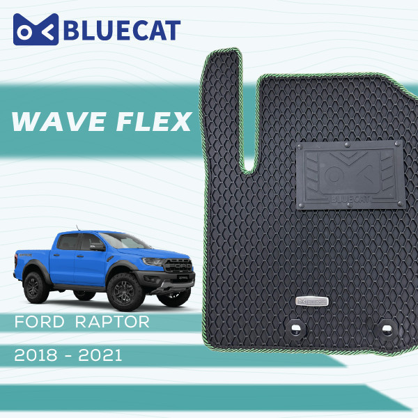 BLUECAT [WaveFlex] Full Set Car Mat FORD RAPTOR [2018 - 2021] Special ...