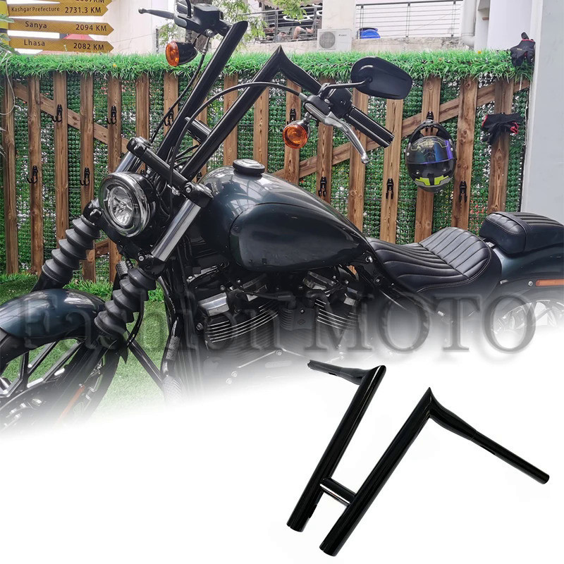 Brand new Motorcycle 1-1/2 inch sport handlebars for Harley Dyna Low ...