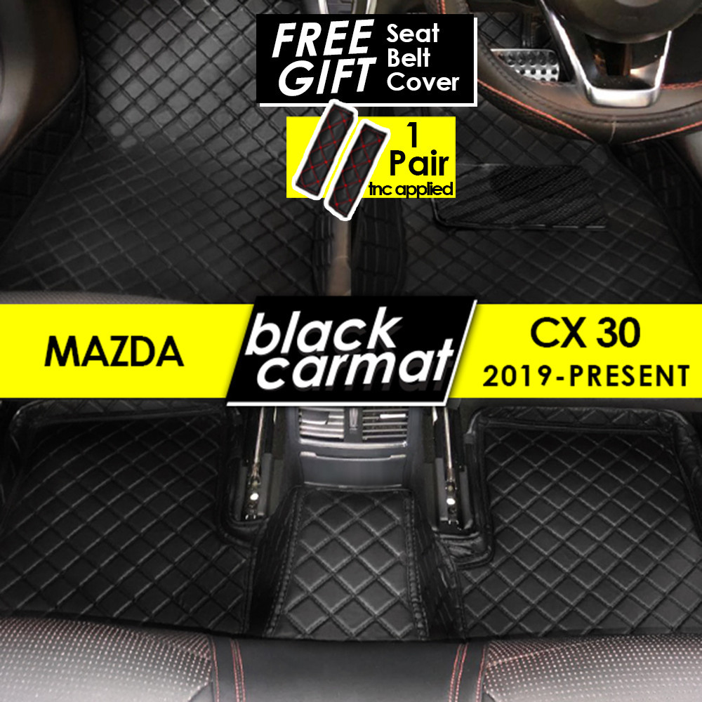 MAZDA CX-30 19 2020 2021 2022 2023 2024 2025 Premium 6D PU Leather Car Carpet Full Side ...