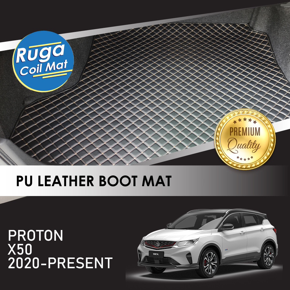 PROTON X50 ( 2020 - 2025 ) Karpet Bonet Kulit PU PREMIUM QUALITY PU ...