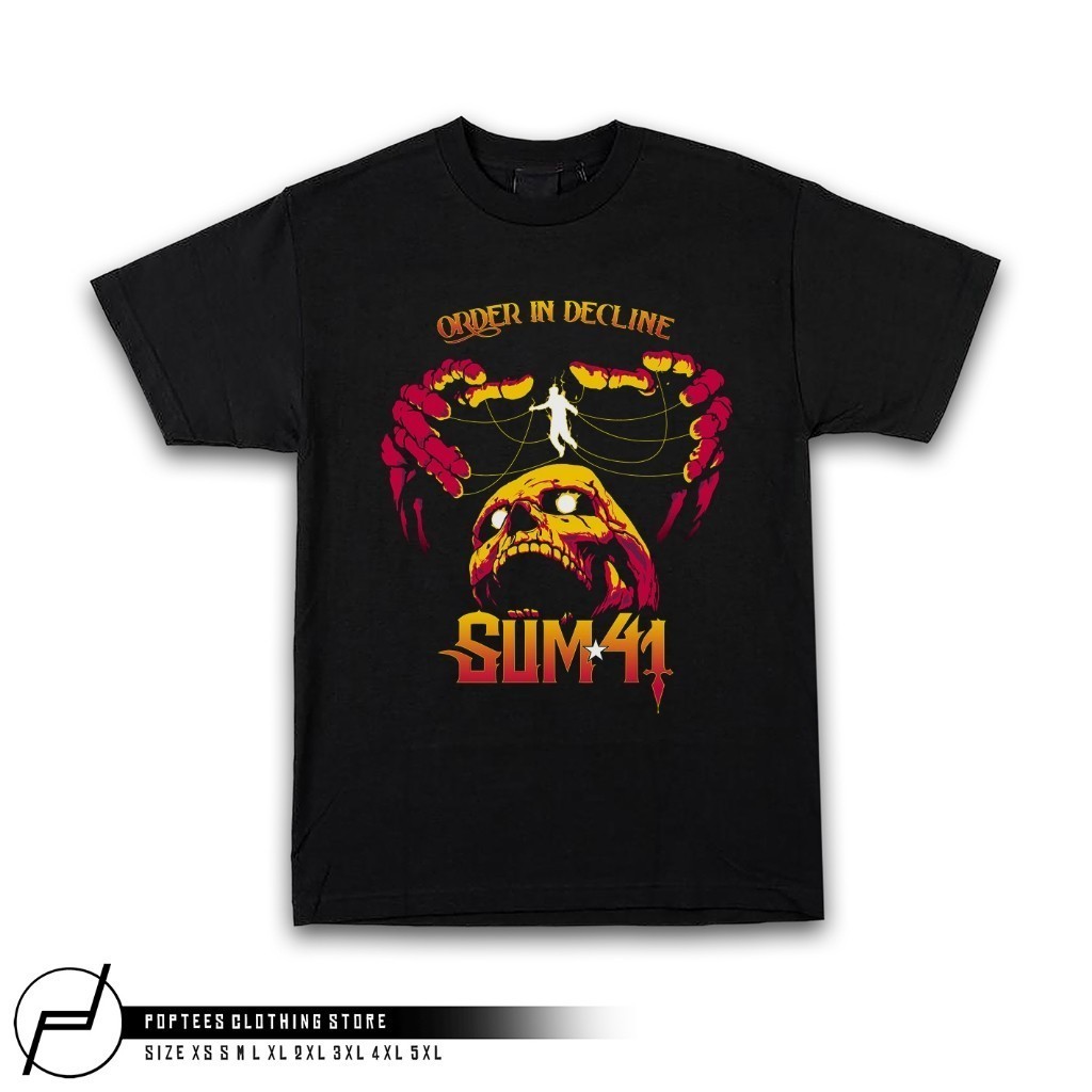 SUM 41 BAND 100% COTTON T-SHIRT UNISEX | Shopee Malaysia