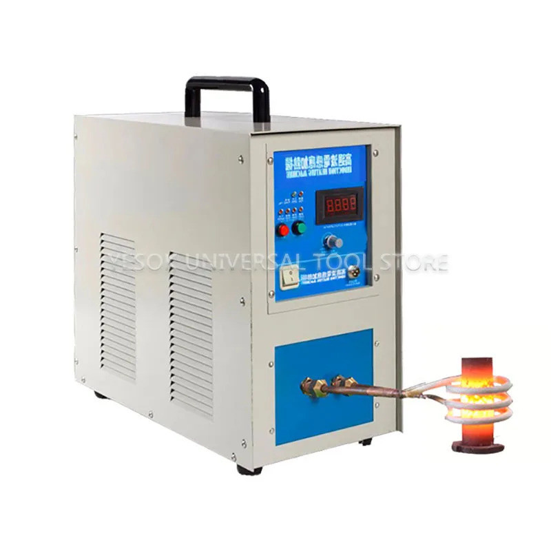 15KW Induction Heater Induction Heating Machine Metal Smelting Furnace High Frequency Welding ...