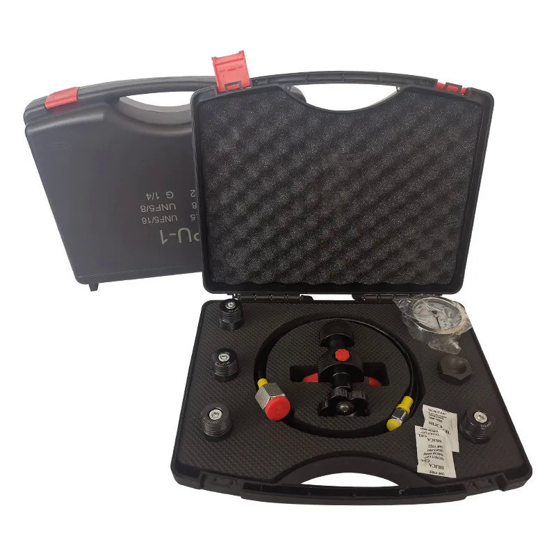 0-400Bar 6000Psi Pressure Gauge Test Kit Pressure Gauge Kit Five Types ...