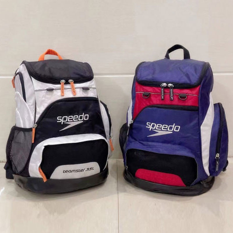 Speedo Backpack Swimming Bag 35L Large Capacity Unisex Swimming Bag Dry ...