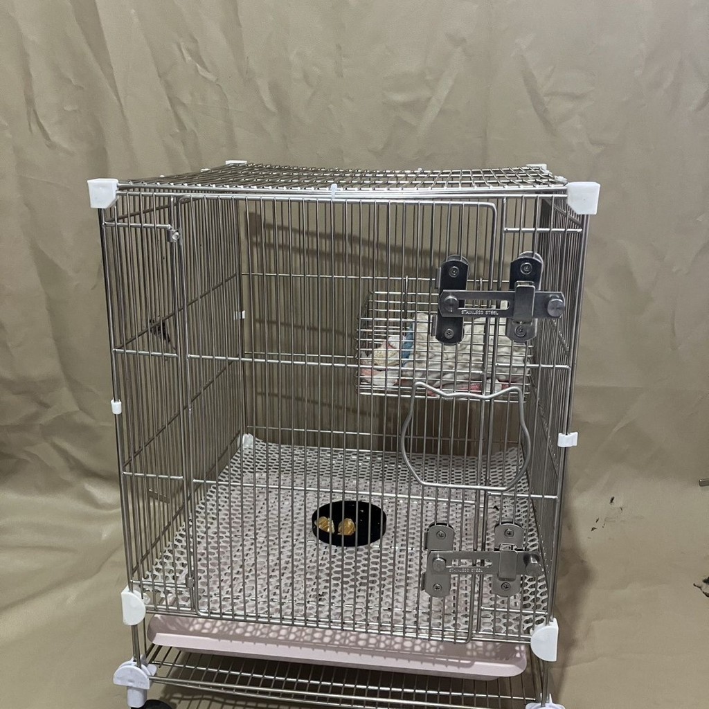 Get gifts/JY-H/304Stainless Steel Sugar Glider CagediyMagic Piece Pet ...