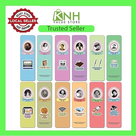 Famous Female Inventors and their Inventions Educational Bookmarks ...