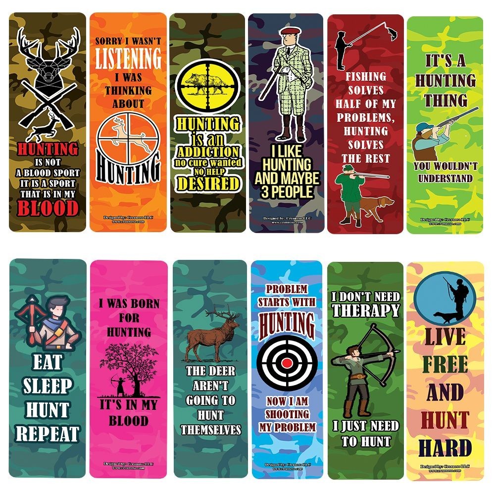 Hunting Bookmarks(6-pack) | Shopee Malaysia