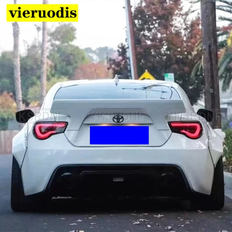 Car-styling Carbon fiber Style GT 86 BRZ Rear Trunk wing spoiler For ...