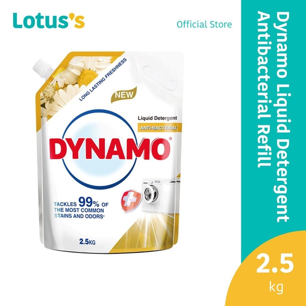 Dynamo Liquid Detergent Antibacterial Refill 2.5kg | Shopee Malaysia