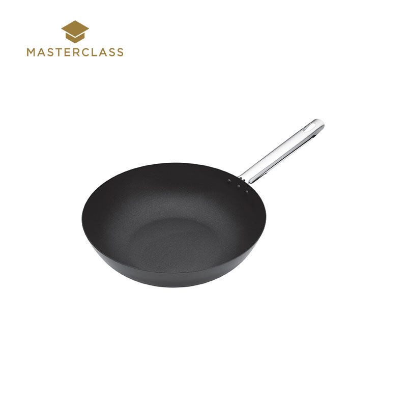MasterClass Carbon Steel Wok, 30cm | Shopee Malaysia