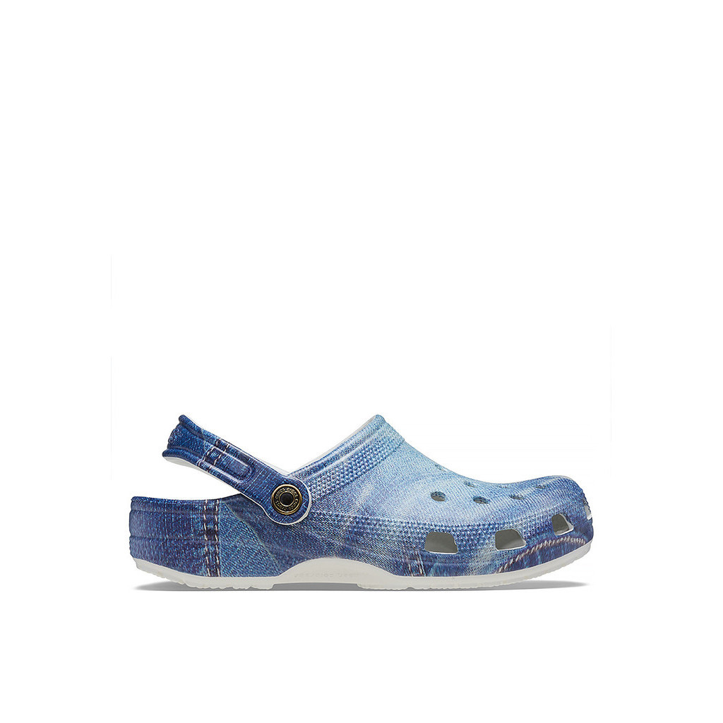 Crocs - Classic Denim Clogs (Unisex - Moonlight) | Shopee Malaysia