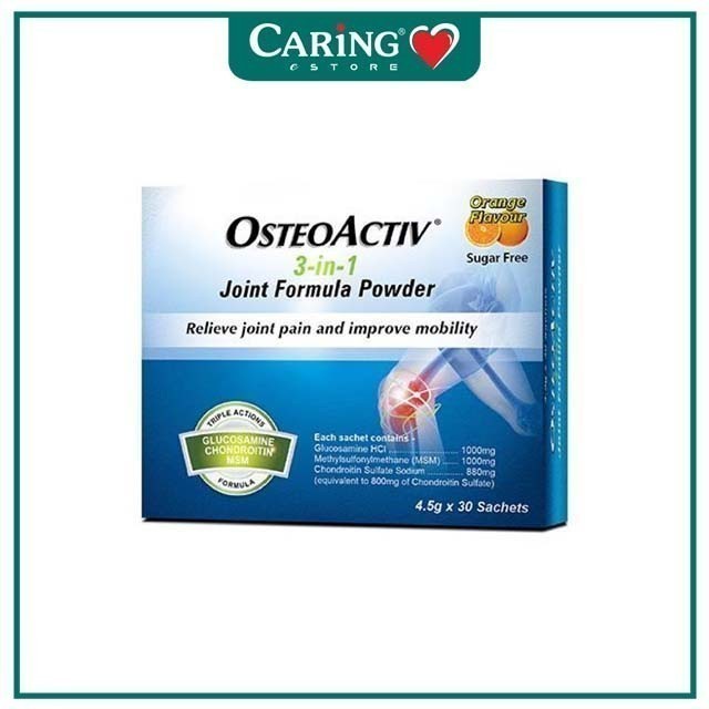 OSTEOACTIV 3 IN 1 JOINT FORMULA POWDER (4.5G × 30S) | Shopee Malaysia