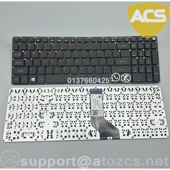 Acer Aspire E5-573T E5-573 E5-573G E5-574 E5-574G E5-575G keyboard ...