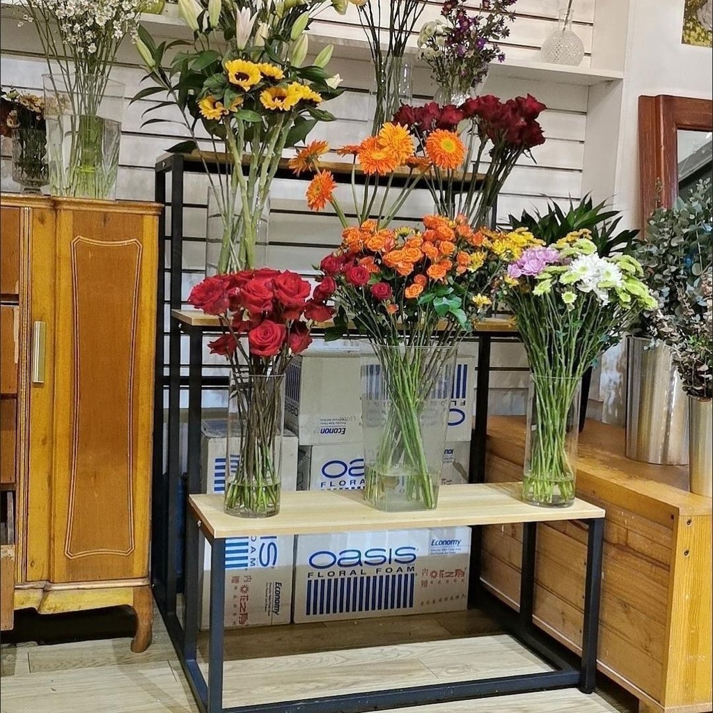Get 7% coupon+gift】er Stand, Flower Display Stand, Succulent Floor ...