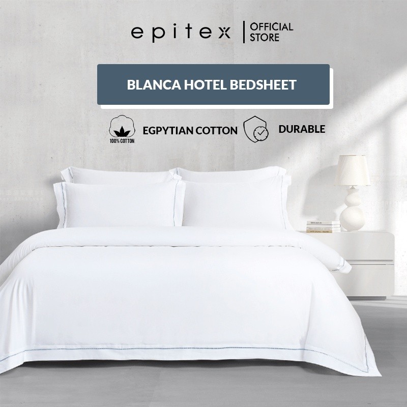 Epitex (Quilt Cover Set) 1600TC Blanca Egyptian Cotton Hotel Collection ...
