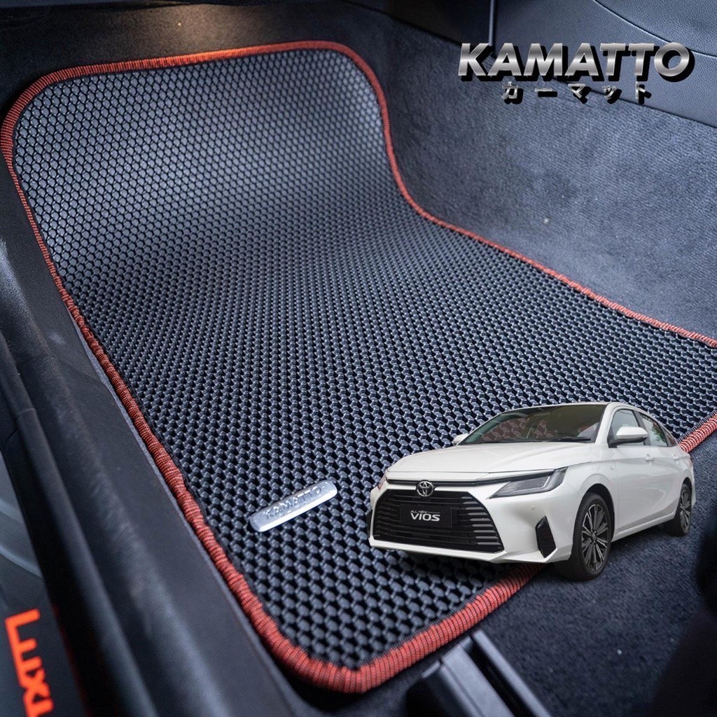 Kamatto Classic Toyota Vios D92A AC100 2023 - Present Car Floor Mat and ...