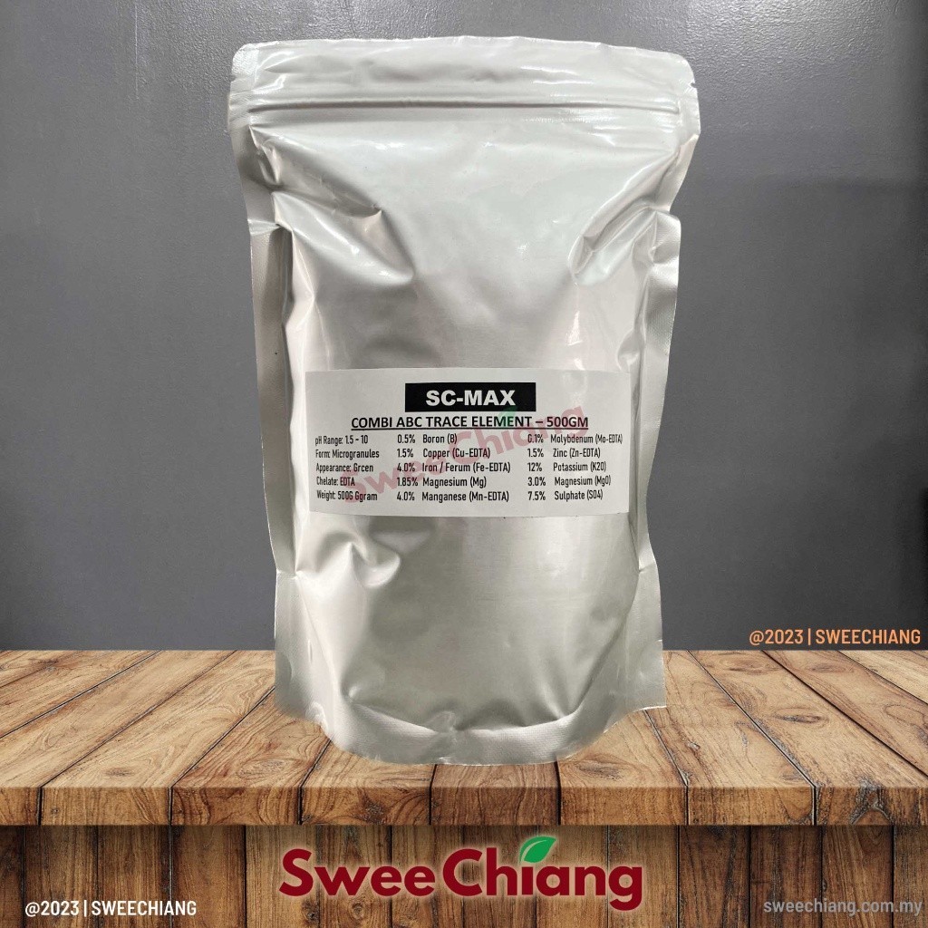 [REPACK] SC-MAX Combi ABC Trace Element 500g EDTA Fertigation Micronutrient Fertilizer微量元素肥料Baja ...