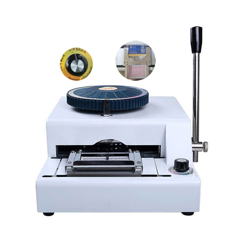 Manual PVC Card Embossing Coding Machine Embossing Coding Machine ...
