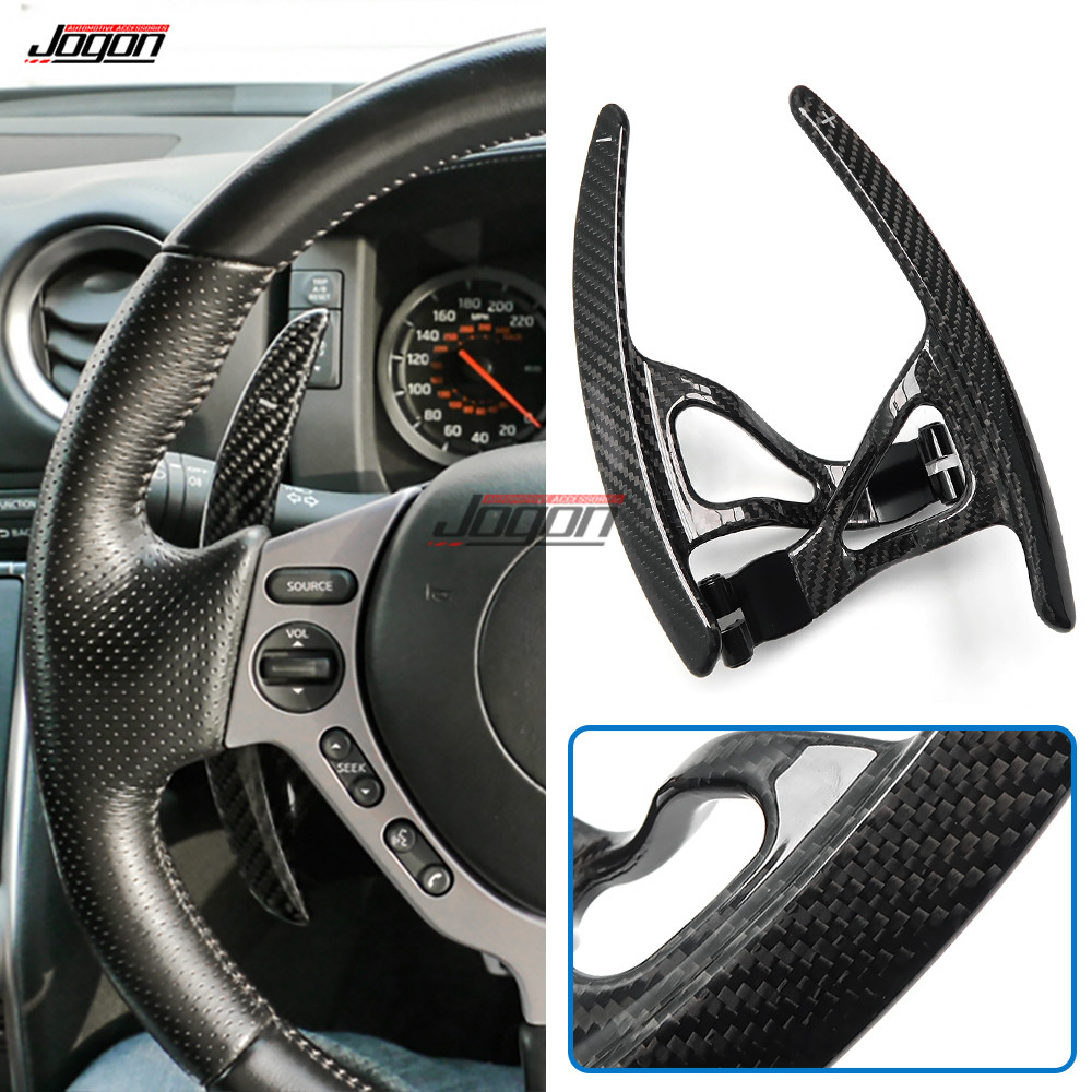 Replace Real Carbon Fiber Paddle Shifters For NISSAN GT-R GTR Nismo R35 ...