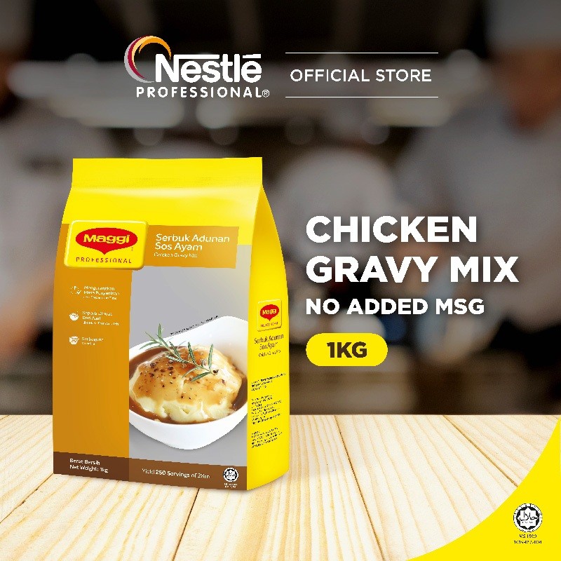 MAGGI Chicken Gravy Mix No MSG - 1kg | Shopee Malaysia