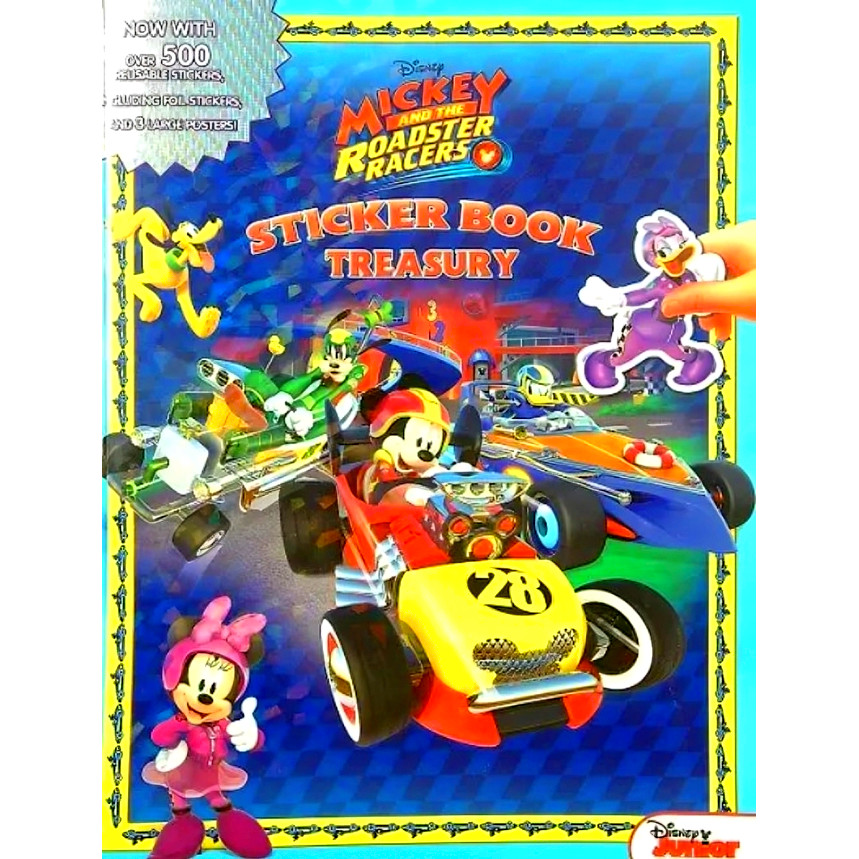 (BX) MICKEY AND THE ROADSTER RACER STICKER BOOK TREASURY (ISBN ...
