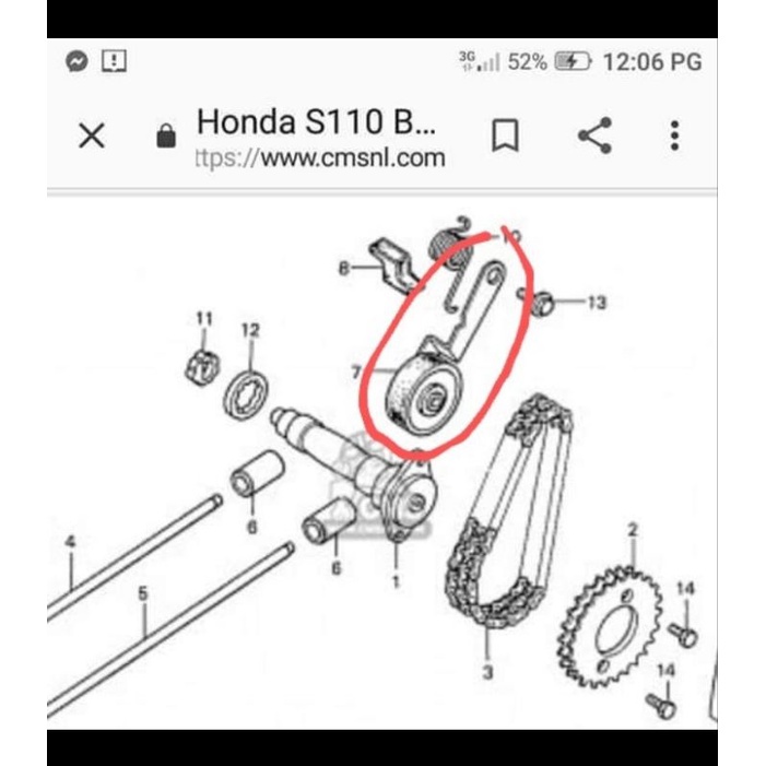 honda benly s110 original nos | Shopee Malaysia