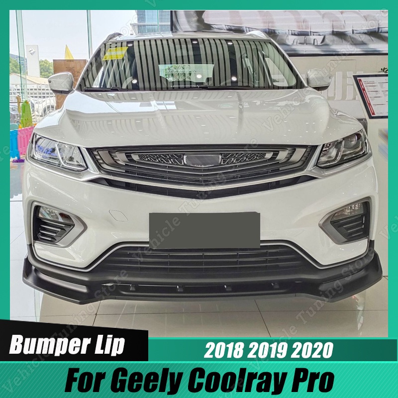 For Geely Coolray Pro 2018 2019 2020 Gloss Black ABS Plastic Front ...
