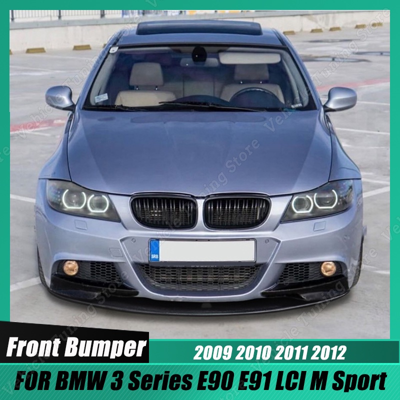 For BMW 3 Series E90 E91 LCI M Sport 2009-2012 4PCS Gloss Black Car ...
