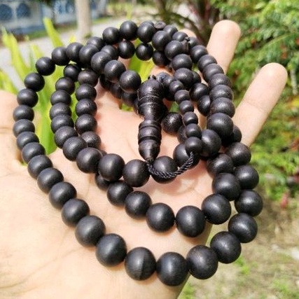 TASBIH KAYU TERAS GEMUNGGAL ASLI(BULAT) ،10MM | Shopee Malaysia