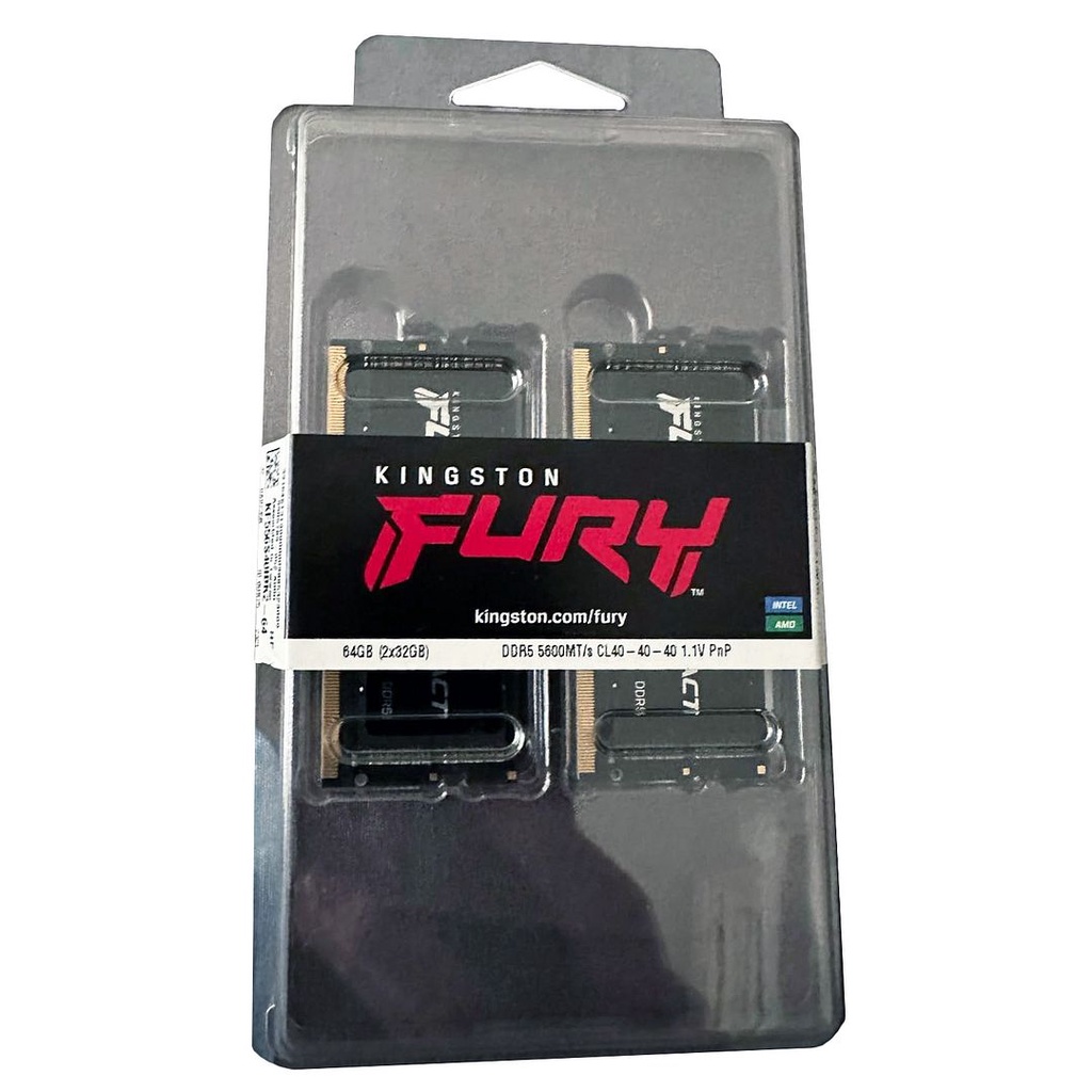 Kingston FURY Impact 64GB(2x32) SDRAM DDR5 5600MHz CL40 SODIMM Laptop Memory Kit | Shopee Malaysia