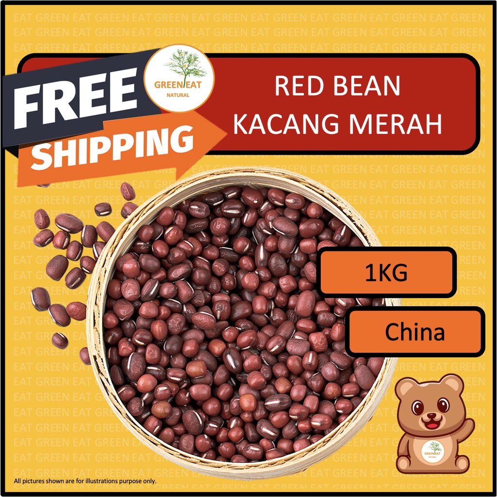 Kacang Merah Tian Jin / Red Bean Tian Jin 天津红豆 1kg | Shopee Malaysia