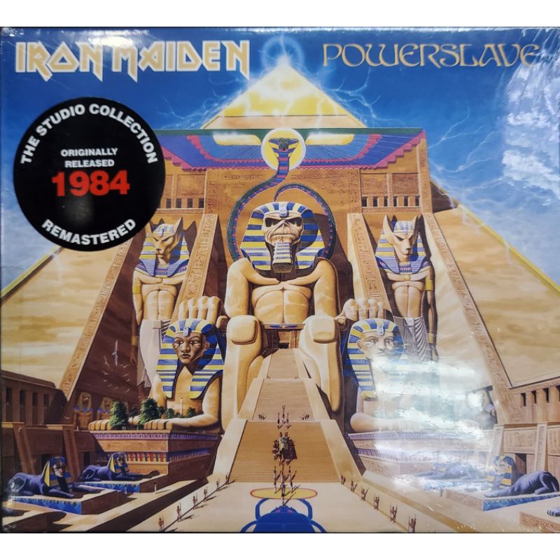 Iron Maiden - Powerslave (CD) | Shopee Malaysia