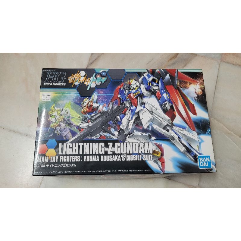 [NEW/RARE] HGBF HG Build Fighters Lightning Z Gundam Zeta Lightning-Z ...